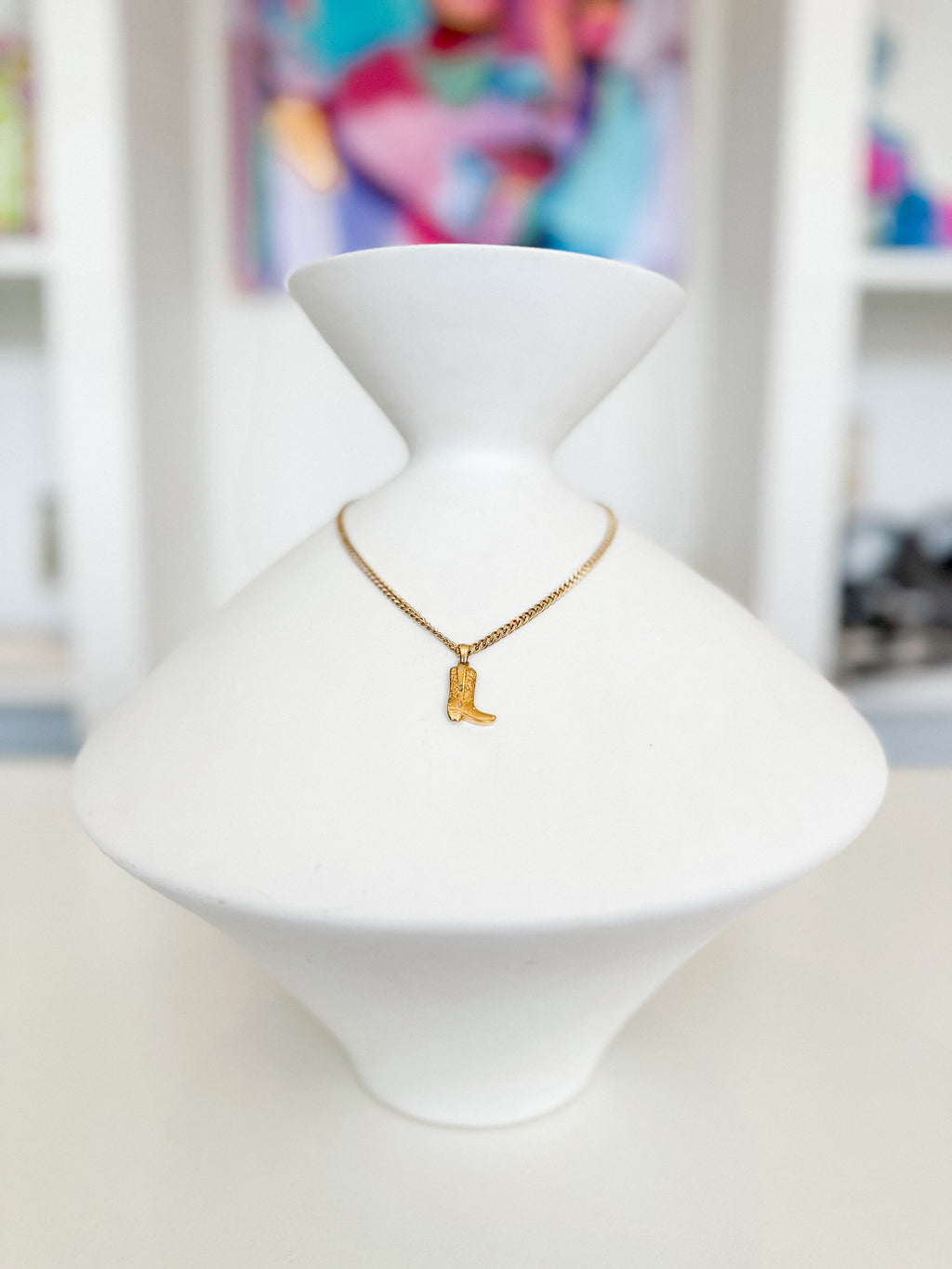 Cowgirl Boot Necklace – Shopthechicgirl